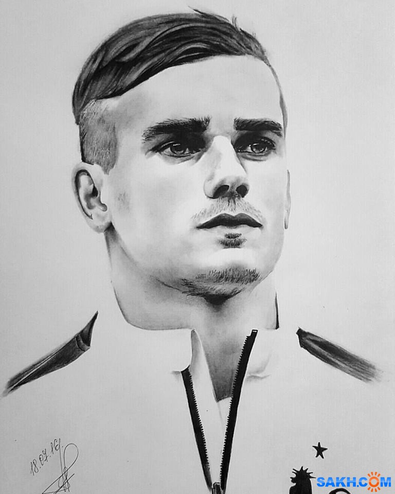 im_feckin_stunner. :: MY ART :: Antoine Griezmann / Антуан Гризманн